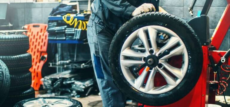 Bezpieczn jazda dzięki wyważeniu kół - zakład wulkanizacyjny