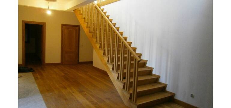 PPHU Stolarstwo Marcel Domżoł - drewniane schody wewnętrzne